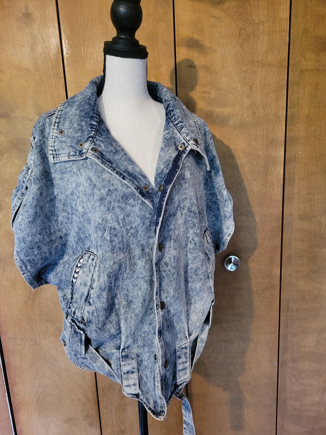 Upcycled Denim Jacket, Repurposed Jacket, Women's Jacket, Redesigned ...