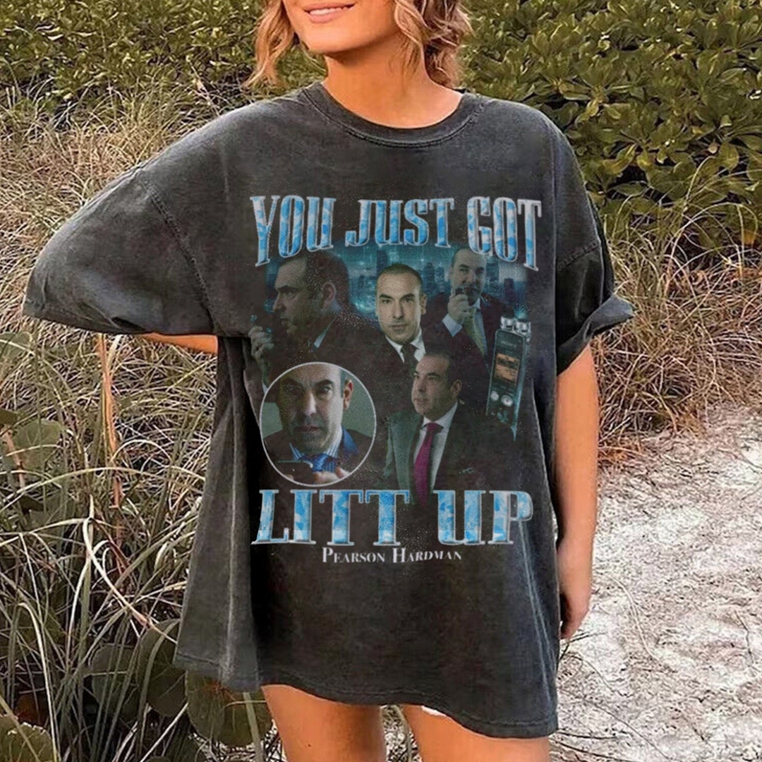 Vintage You Just Got Litt up Pearson Hardman Shirt Suits TV - Etsy