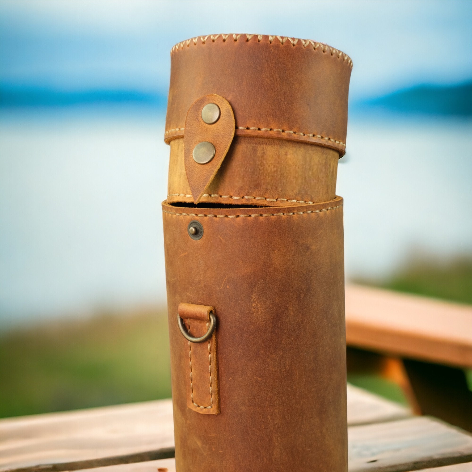 Leather Project Tube for Architects and Civil Engineers - Etsy