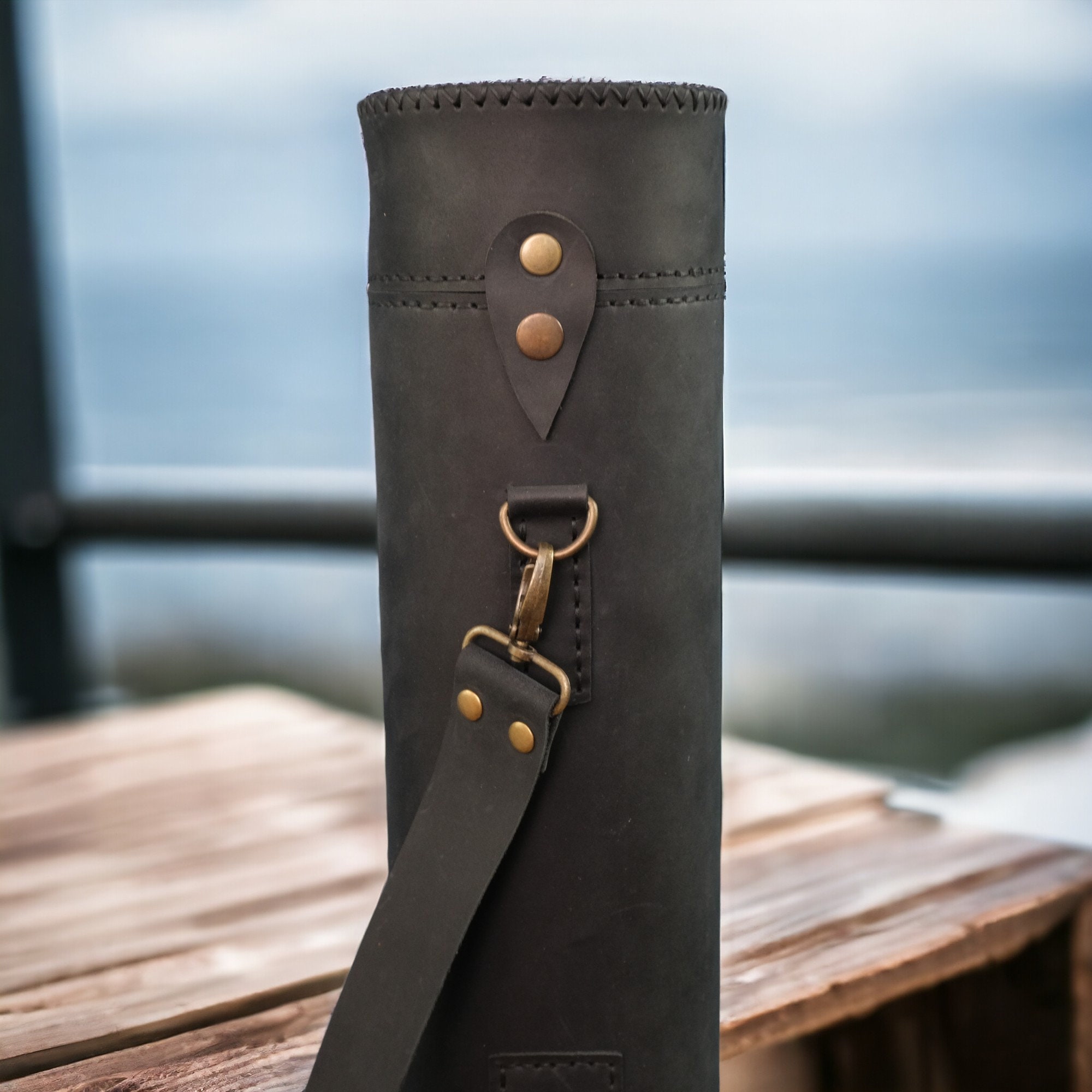 Handmade Leather Project Tube, Leather Map and Poster Tube - Etsy