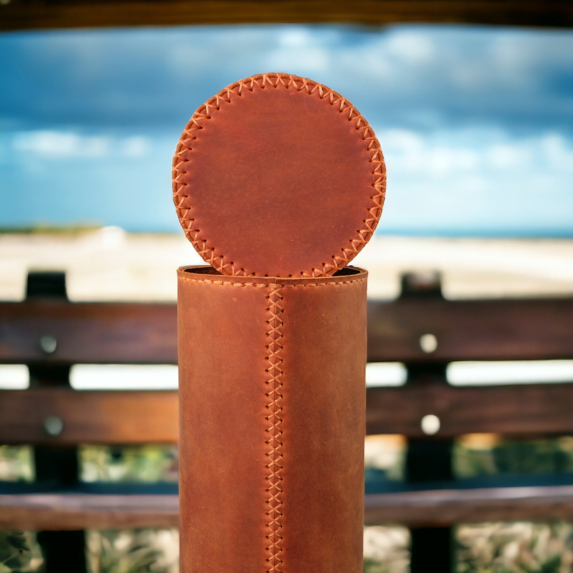 Handmade Leather Project Tube, Leather Map and Poster Tube - Etsy