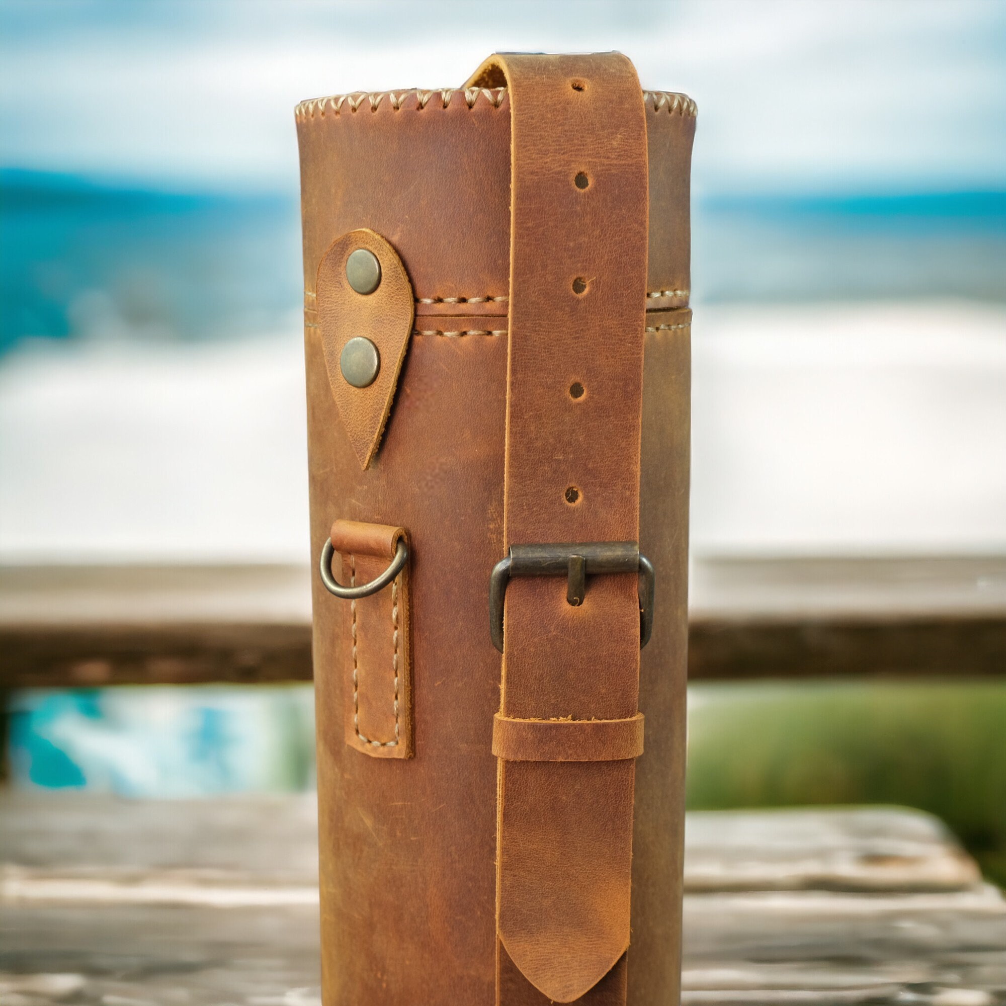 Handmade Leather Project Tube, Leather Map and Poster Tube - Etsy