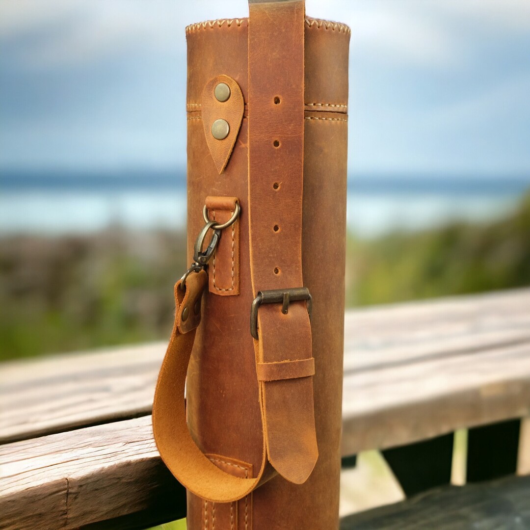 Leather Project Tube for Architects and Civil Engineers - Etsy