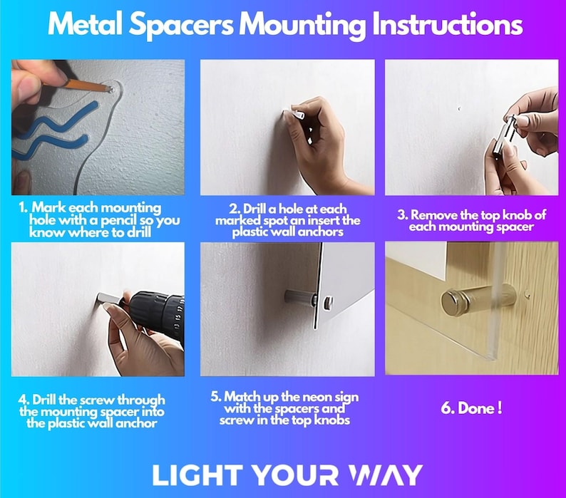 1% Better Every Day Neon Sign LED Motivational Wall Light for Home Gym ...