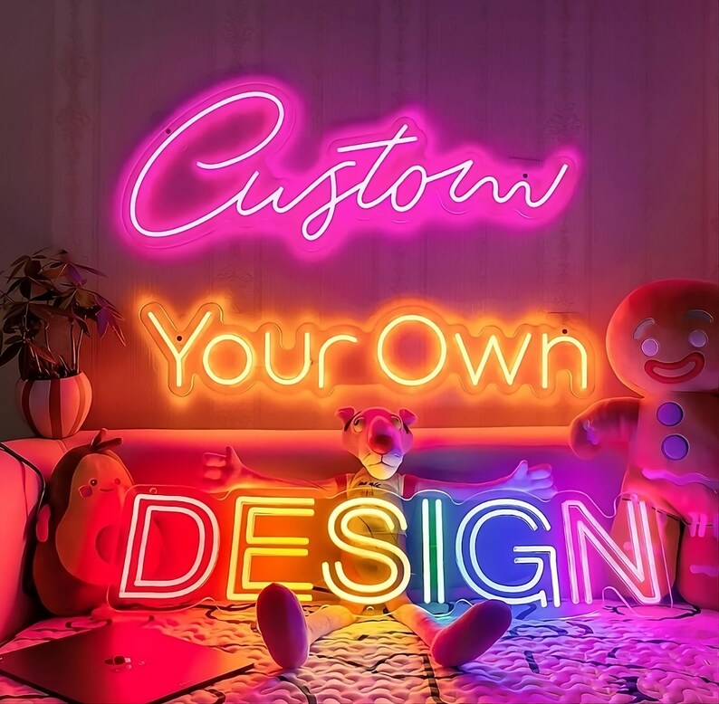 Custom Neon Sign | Neon Sign | Personalized Gifts | Wedding Signs ...