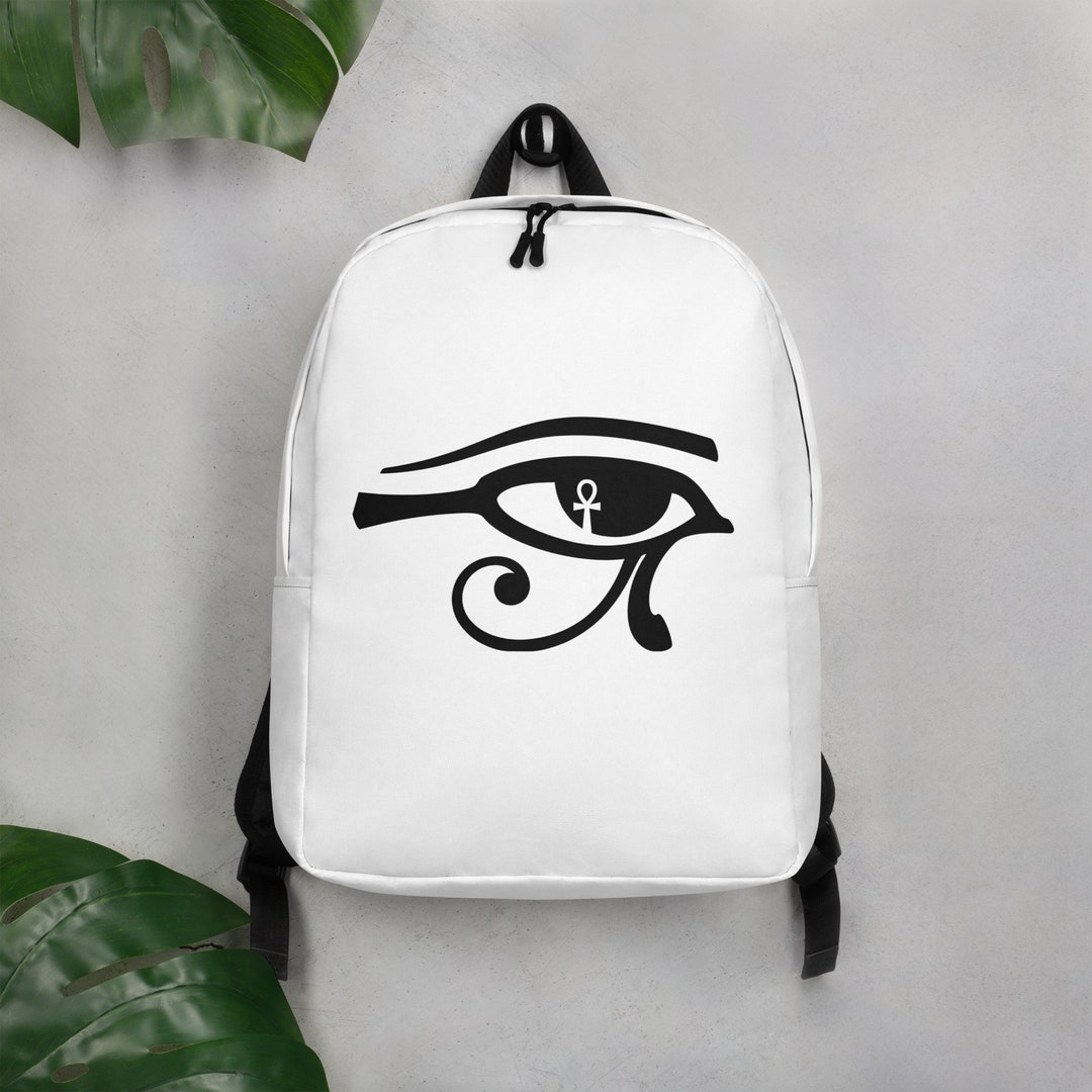 Eye of Horus With Ankh Minimalist Backpack - Etsy
