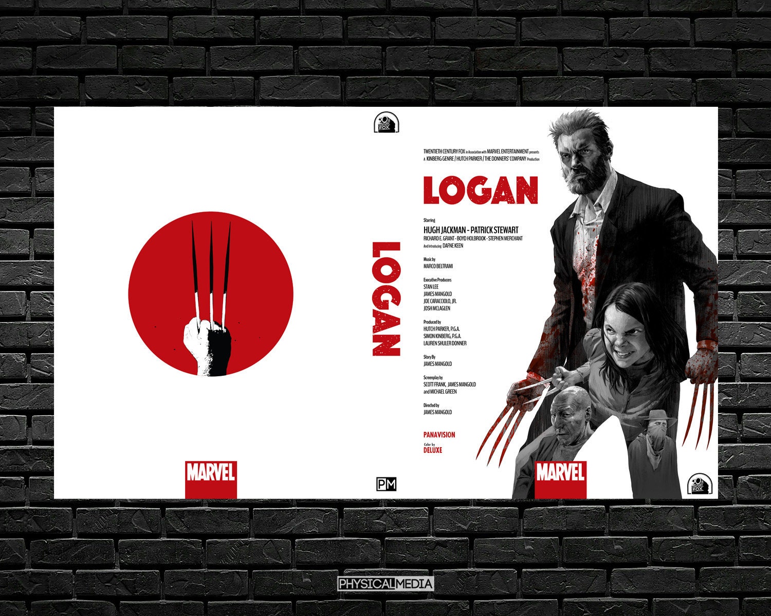Logan Custom Blu Ray Cover - Digital Download - Physical Media ...