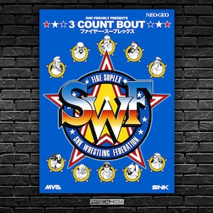 3 Count Bout - Neo Geo MVS Shockbox Custom Cover - Digital Download ...