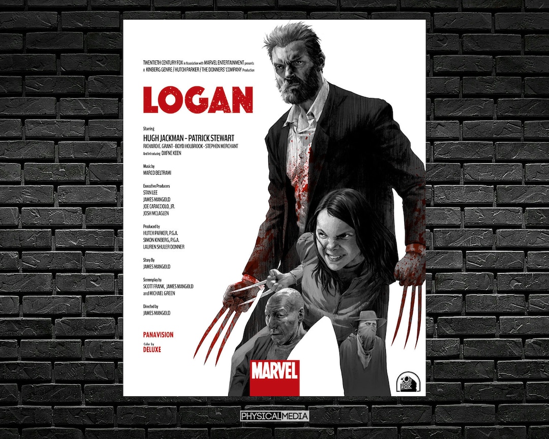 Logan Custom Blu Ray Cover - Digital Download - Physical Media ...