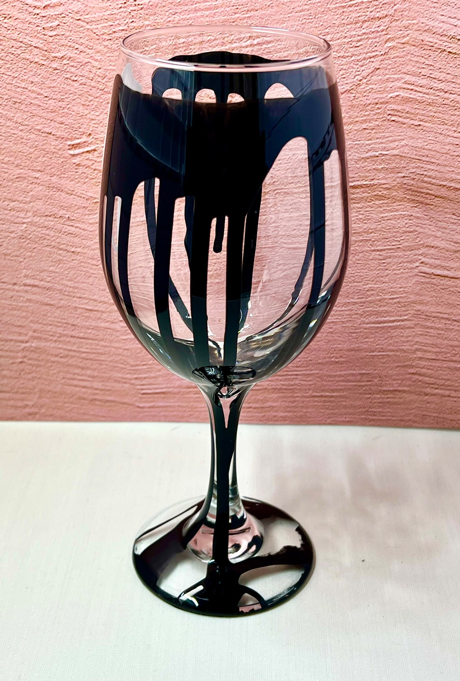 Ghostface Drip Wine Glass Scream Wine Glass Scary Movie Horror Wine ...