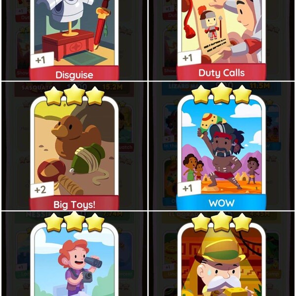 Monopoly Go Stickers - Etsy