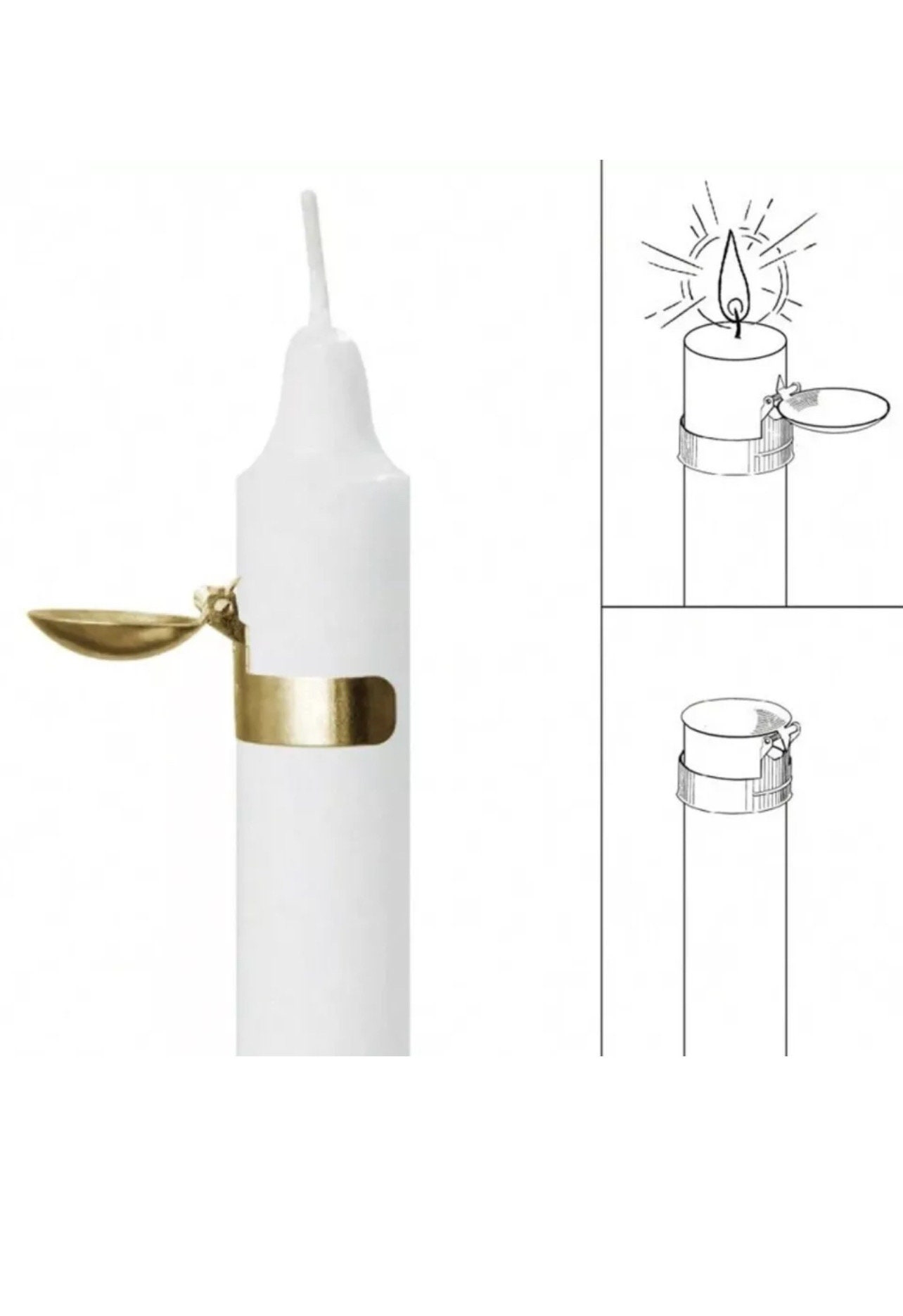 Automatic Candle Fire Snuffer Fire Extinguishing Candle Snuffer ...