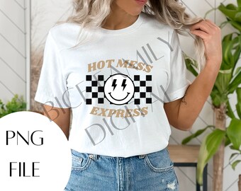 Hot Mess Express Ready to Press Sublimation Transfer - Etsy