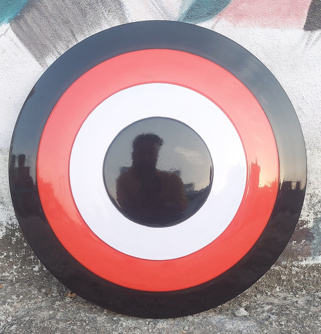 Medieval Shield 24 Inch Steel Round Shield Leather Grip Wall Decoration ...