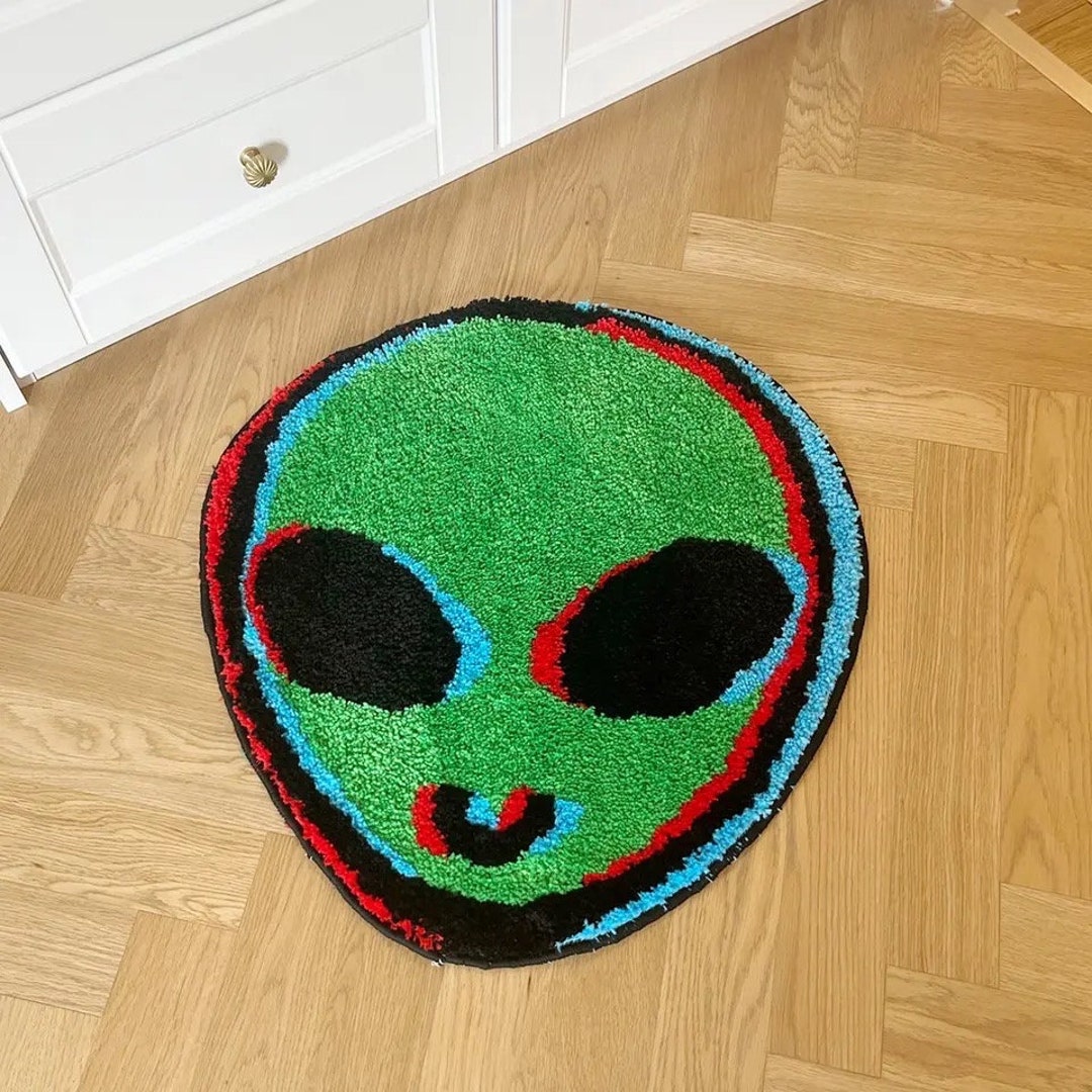 Bring the Extraterrestrial Vibes Home With Our Y2K 'alien' Rug Funky ...