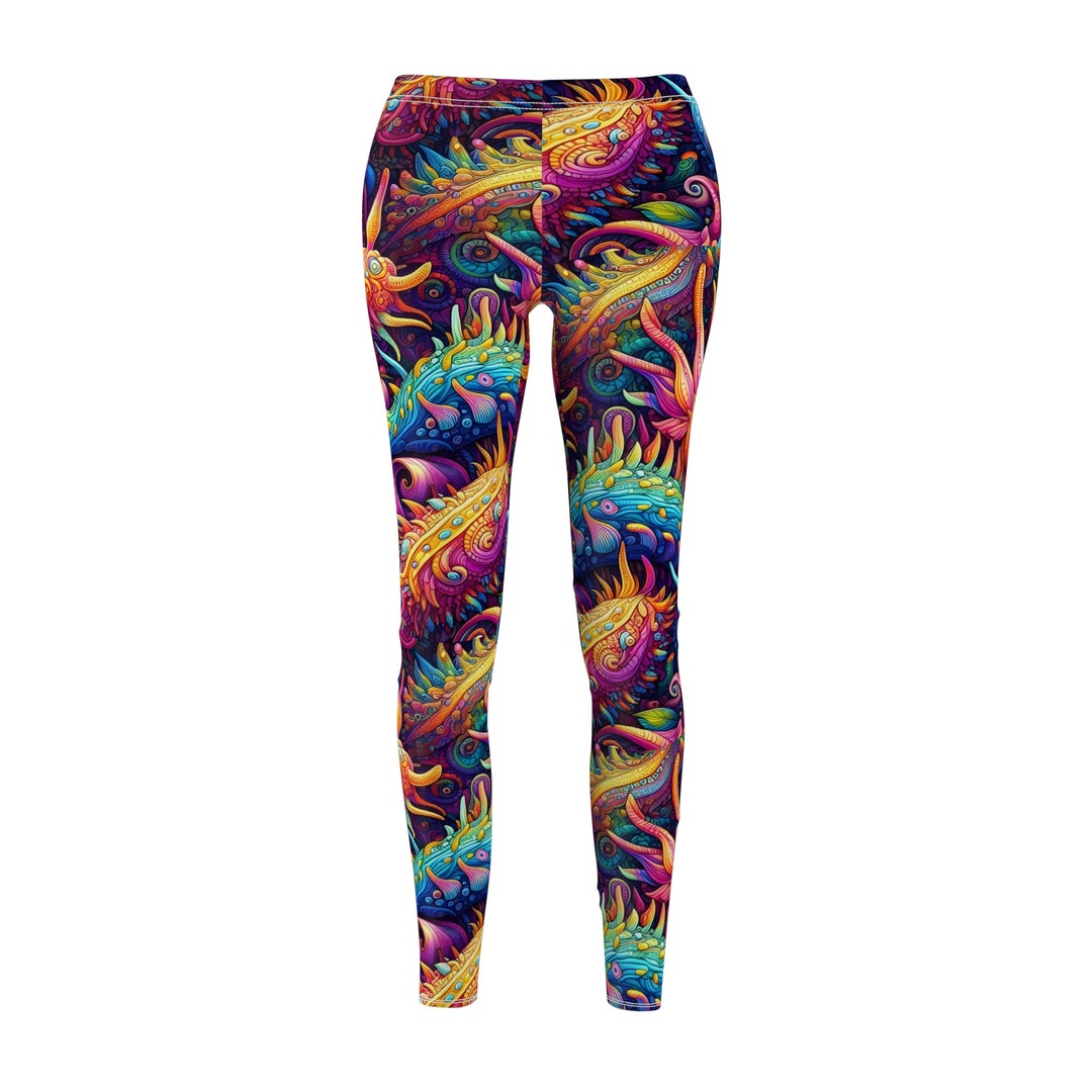 Psy Nudi Dive Leggings, Beach Leggings, Swimwear Leggings Women for ...