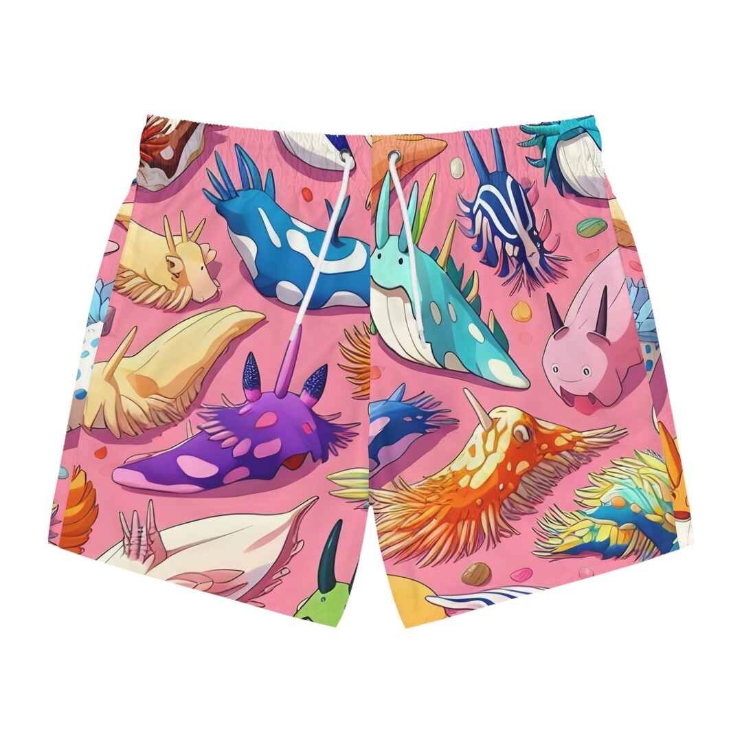 Anime Nudi Beach Trunks - Etsy