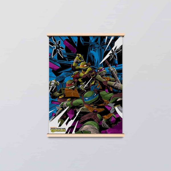 Ninja Turtle Poster - Etsy