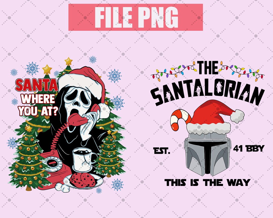 The San.talorian Png Sa.nta Where You at Png the - Etsy