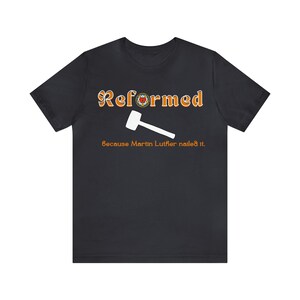 ADULT Martin Luther Nailed It Shirt I Reformation Day Matching Family ...