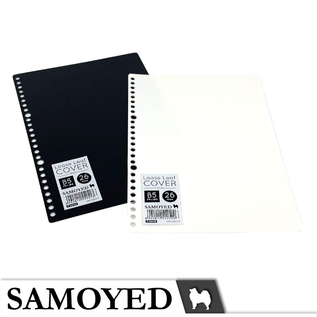 B5 Binder Covers: 26-hole Loose Leaf Notebook, PP Material (2 Sheets ...