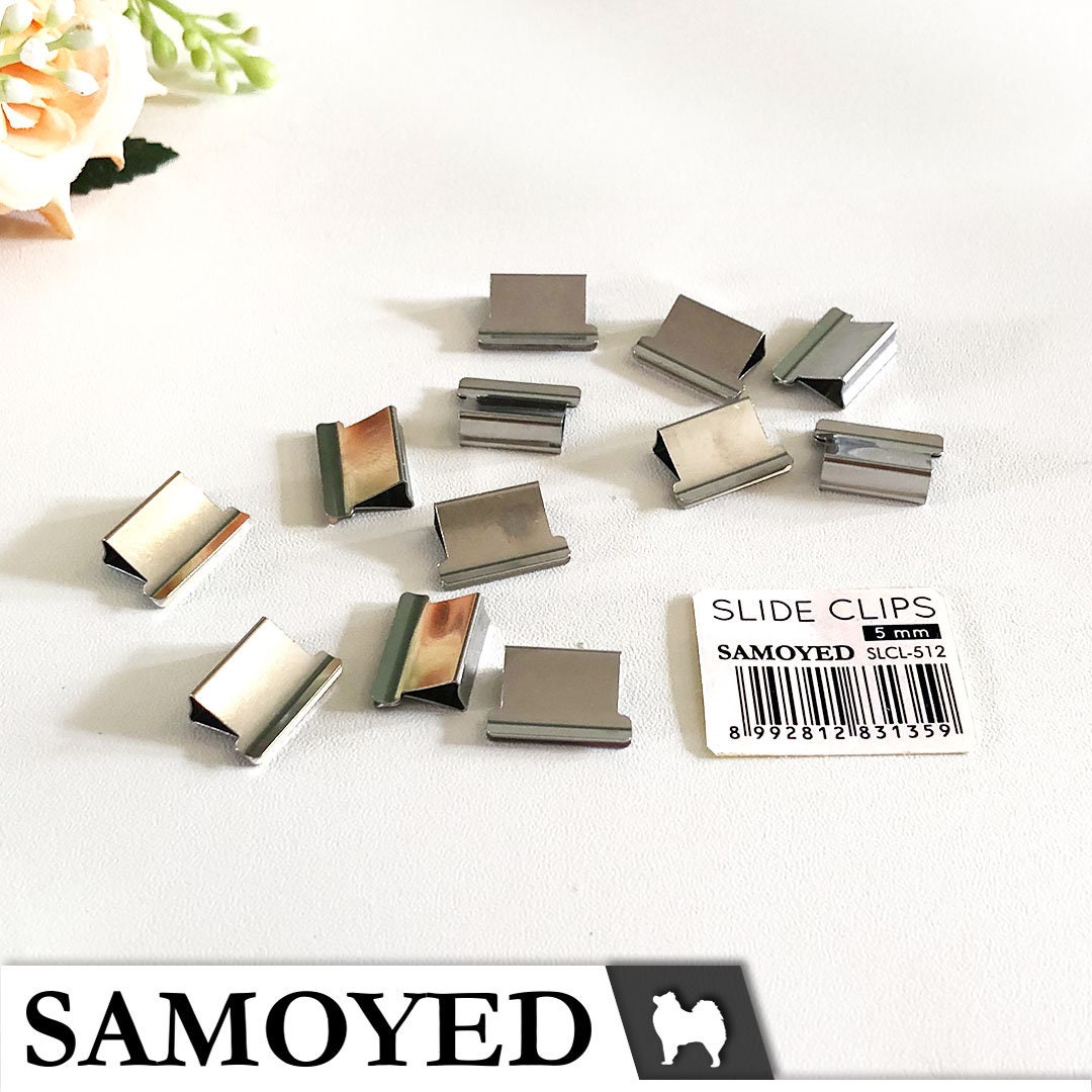 Paper, Binder, Slide Clip, Clips 12 Pieces Samoyed SLCL-512, 5 Mm ...