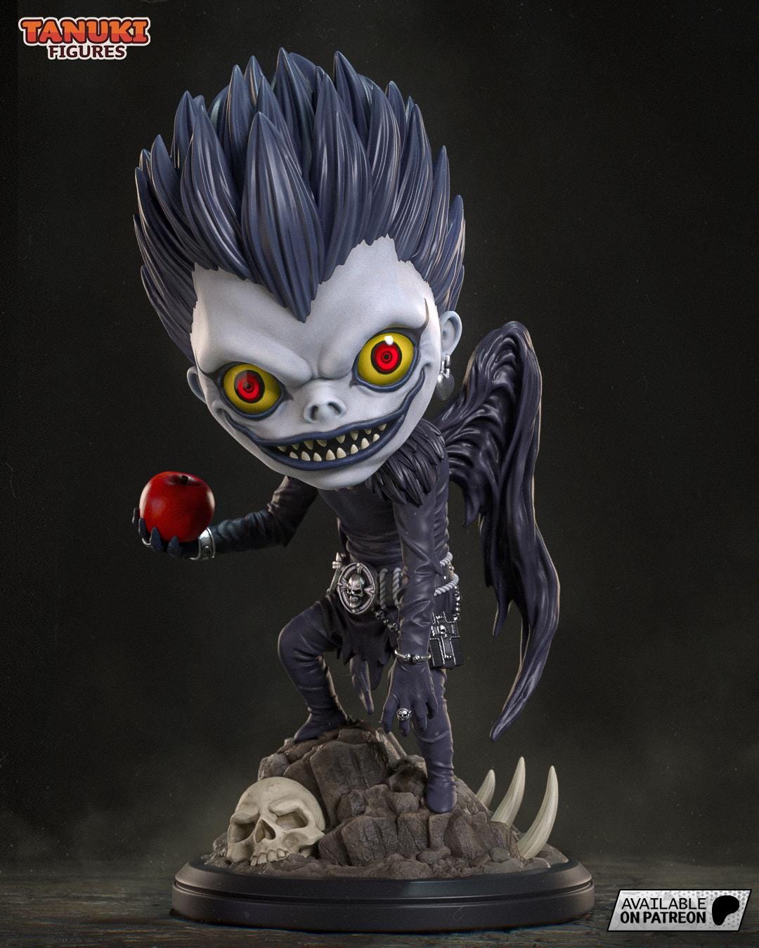 Chibi Ryuk Figure – Death Note – Sculpted by Tanuki Figures – High ...