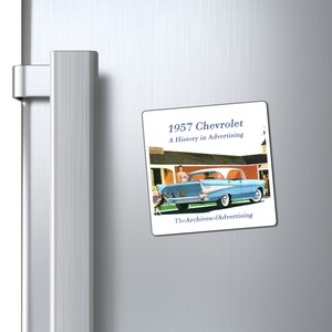 Vintage Chevy Bel Air Magnet 1950s Chevrolet Advertising - Etsy