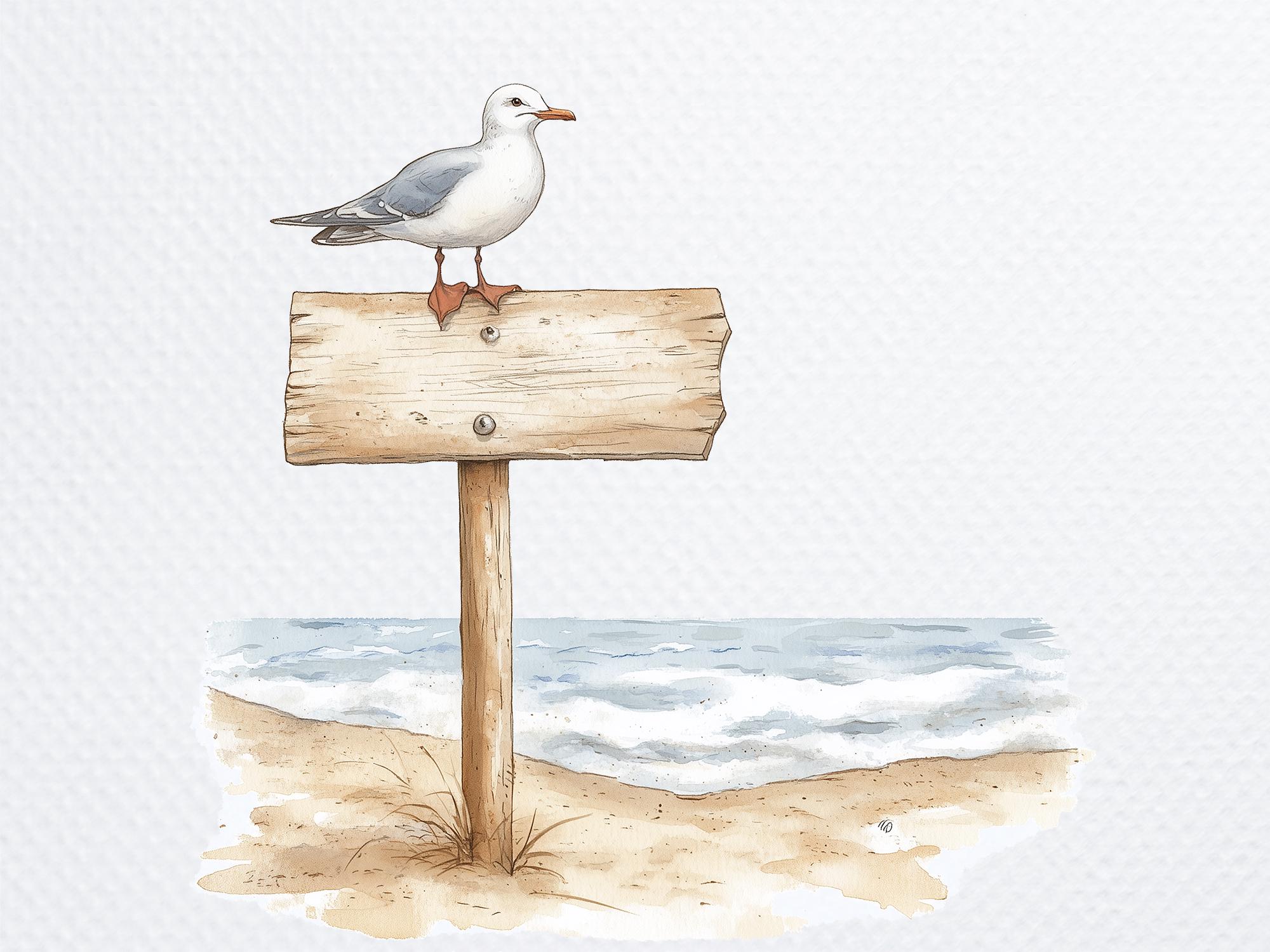 13 Wooden Sign PNG Clipart Bundle, Beach Sign Png, Nautical Signs ...