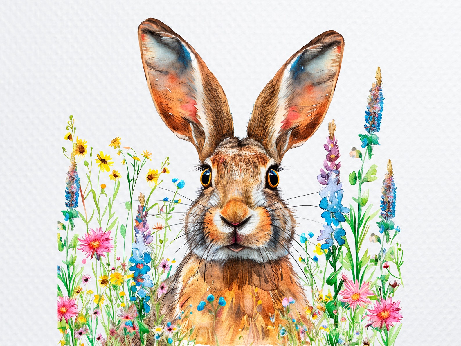 12 Surprised Rabbit Pngs Clipart, Amazed Hare Png for Sublimation ...