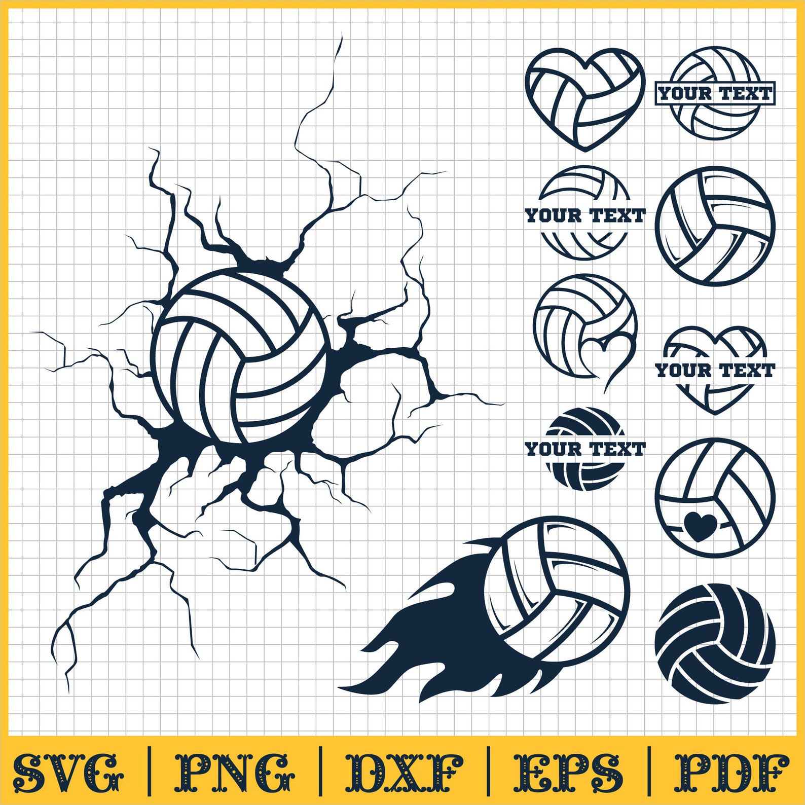 Volleyball Svg Bundle, Volleyball Png Clipart, Volleyball Coach Svg ...