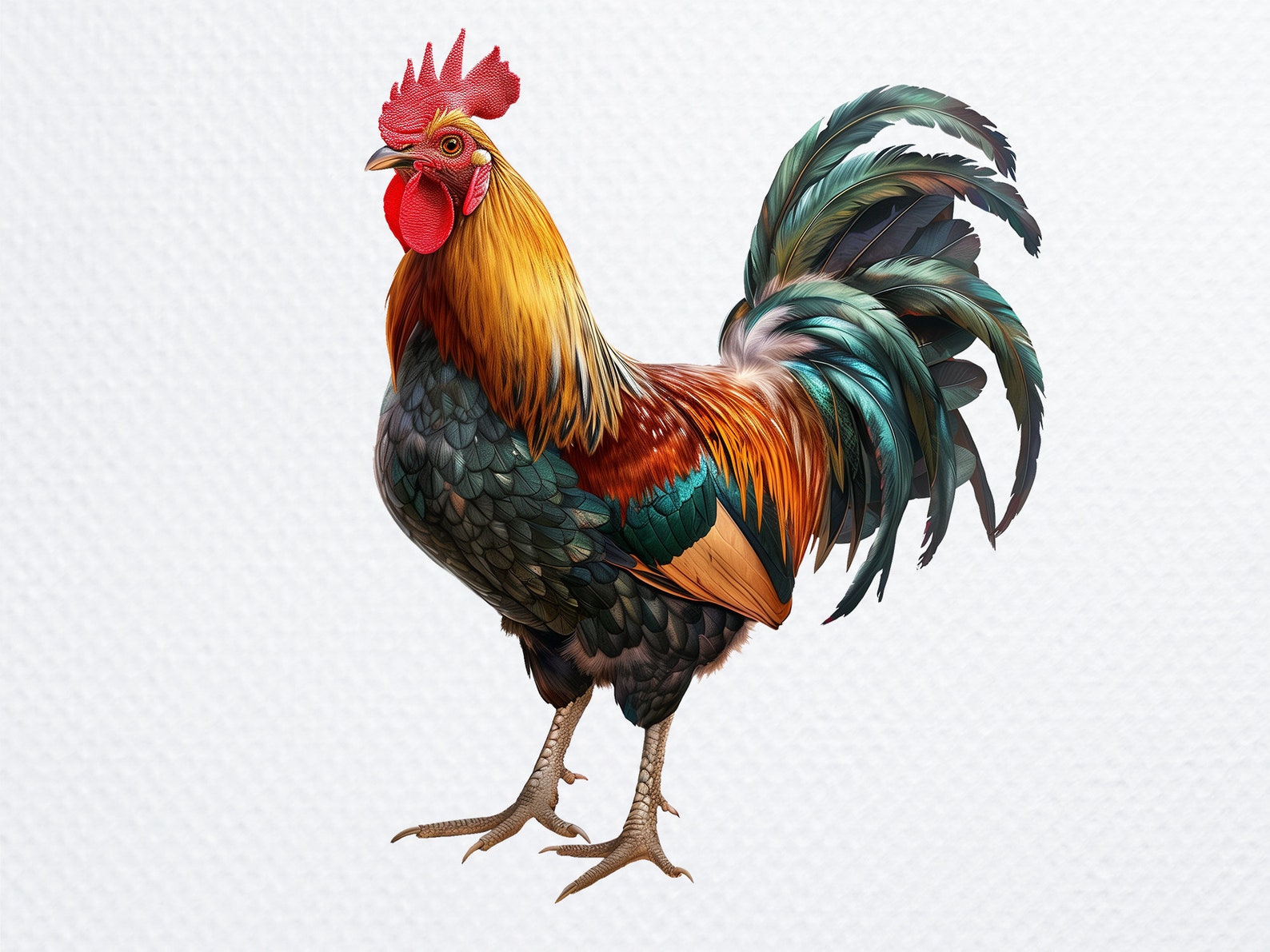 8 Rooster Clipart, Rooster PNG Bundle, Western Clipart, Farm Animal PNG ...