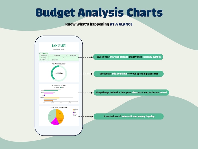 Simple Monthly Budget Planner Monthly Budget Spreadsheet Paycheck ...