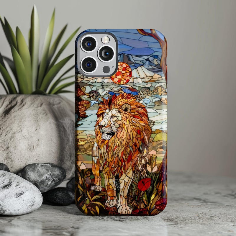 Lion Phone Case - Etsy