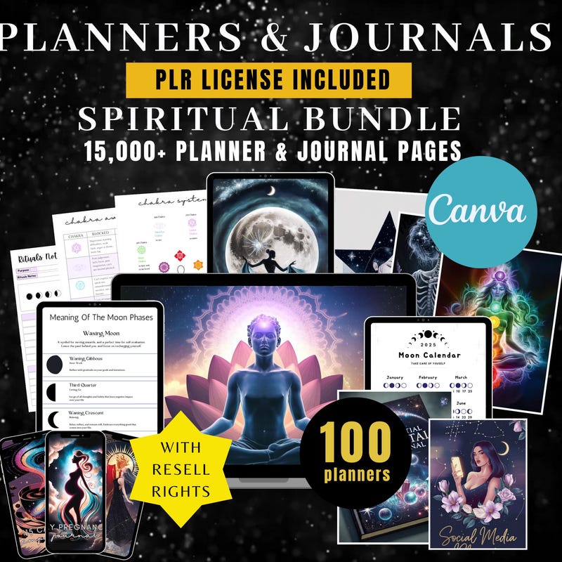 Spiritual Planner - Etsy