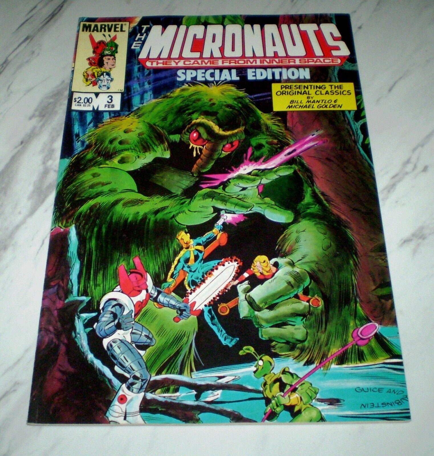Micronauts Special Edition 1-5 Complete Set NM/MT 9.8 White Pages 1983/ ...