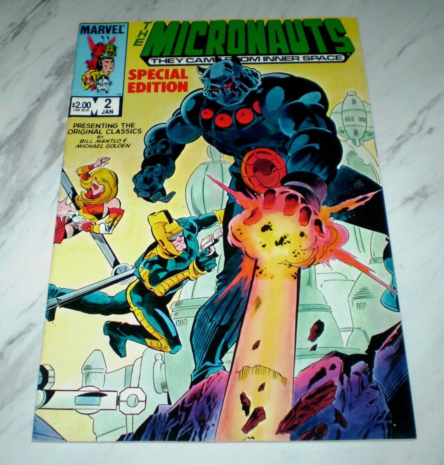 Micronauts Special Edition 1-5 Complete Set NM/MT 9.8 White Pages 1983/ ...