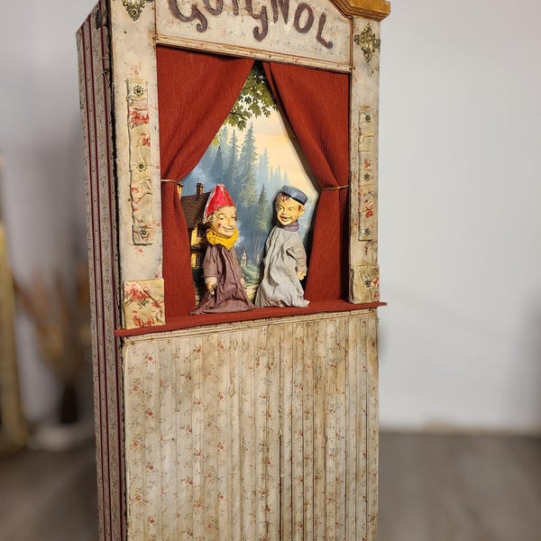 Antique French Puppets - Etsy