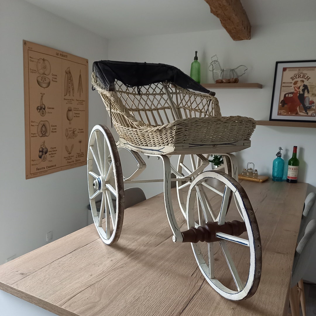 Old 3-wheel Stroller, Early 19th Century. - Etsy