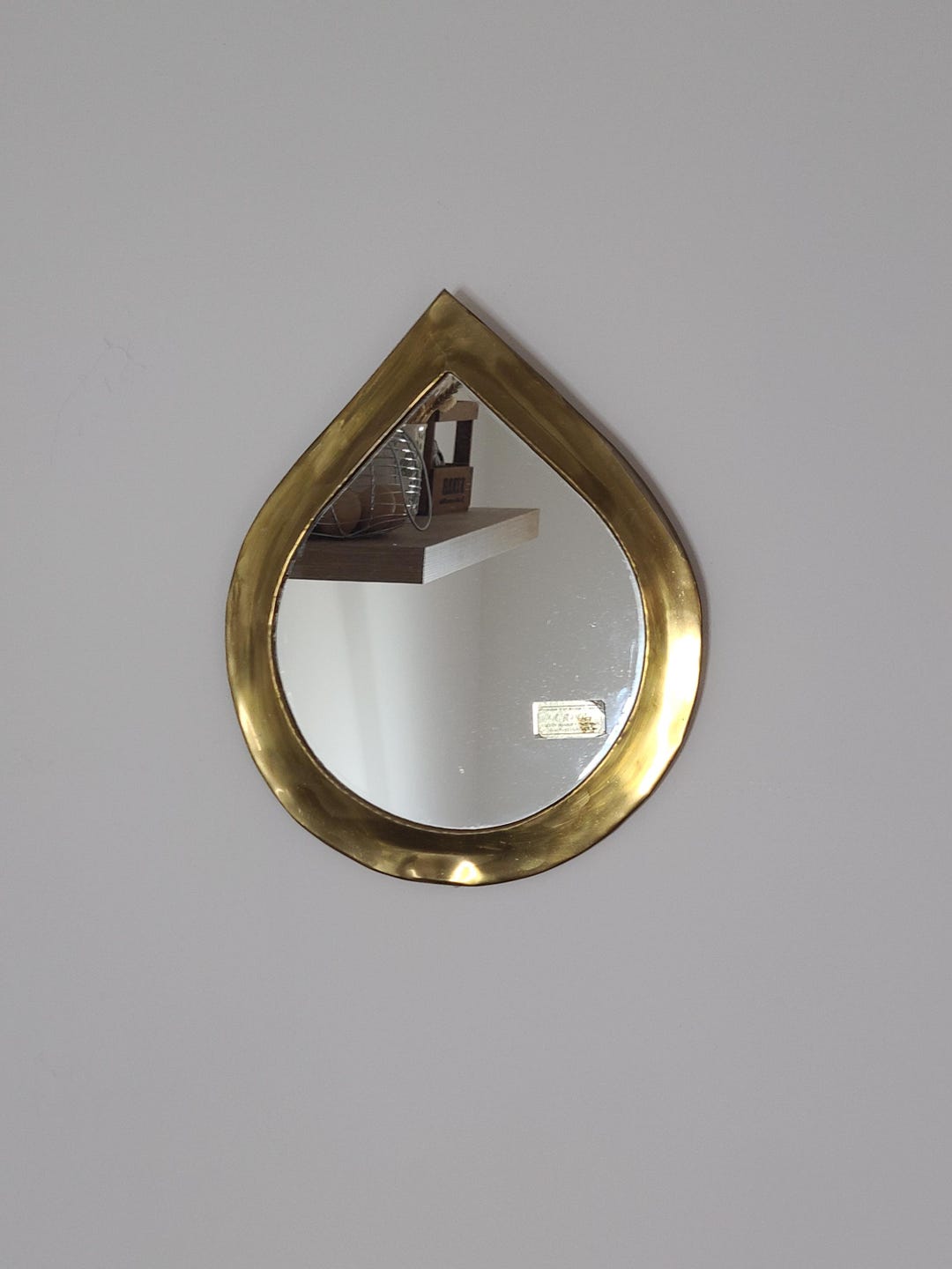 Teardrop-shaped Mirror From the Brand Ourdou France - Etsy