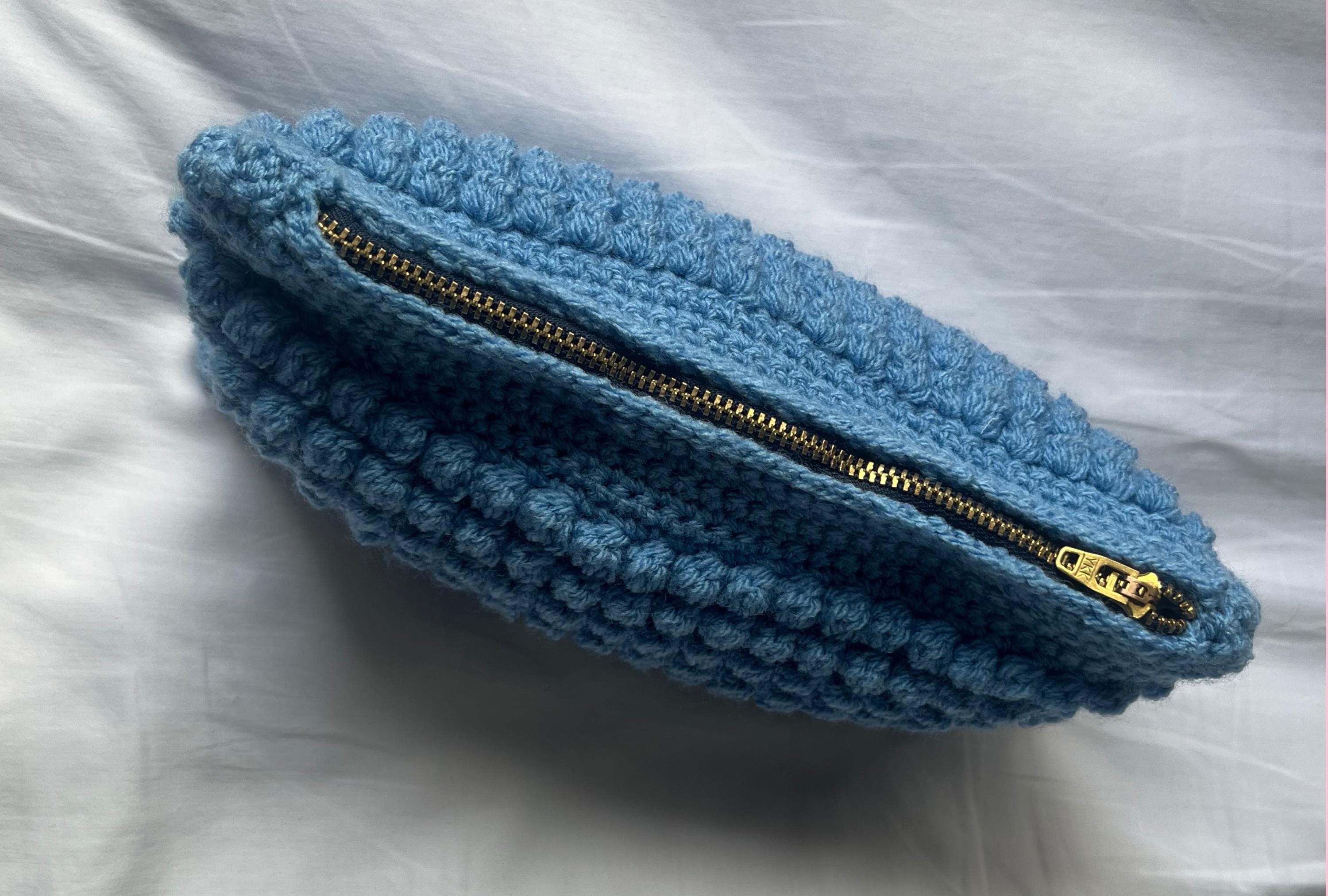 Crochet Bobble Makeup Bag Pattern for Beginners - Easy DIY Craft - Etsy