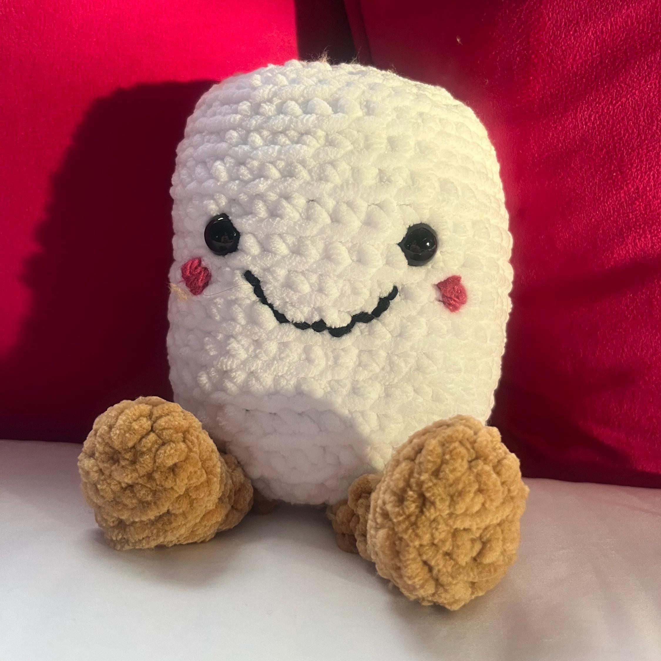 Marshmallow Crochet Pattern, Cute Food Crochet Pattern, Amigurumi ...