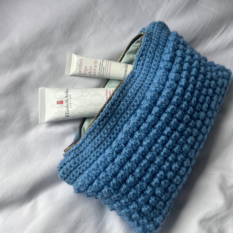 Crochet Makeup Bag Bobble - Etsy
