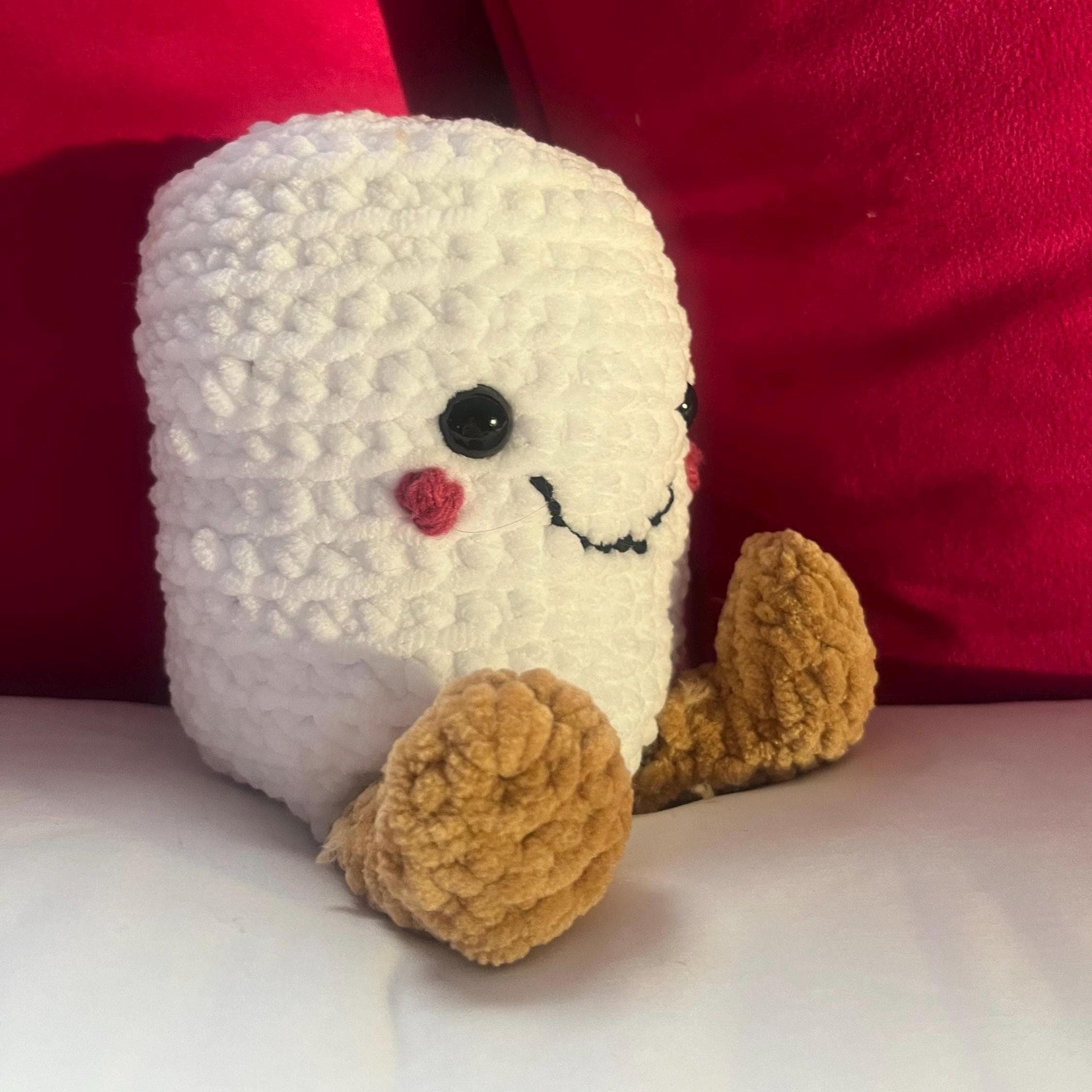 Marshmallow Crochet Pattern, Cute Food Crochet Pattern, Amigurumi ...