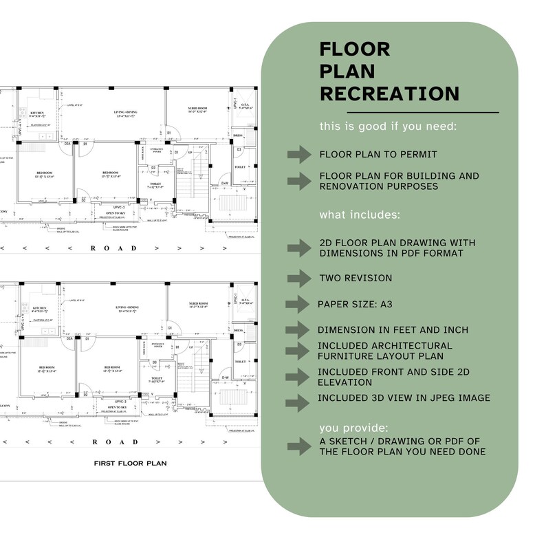 Custom Floor Plans, 3D Architecture Exterior View, Modern House Plans ...