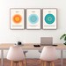 Sun Salt and Sea Aura Posters, 3 Piece Wall Art, Coastal Wall Art ...