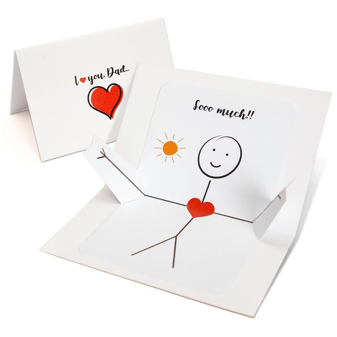 3D Hugging Pop up Card | Personalized Valentine Gift for Mom Dad ...