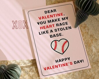 Baseball Valentines, Sports Valentines, Valentine's Day, Candy ...