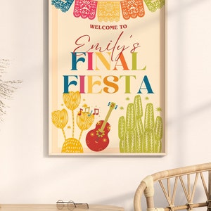 Final Fiesta Bachelorette Welcome Sign Template, Mexico Bachelorette ...