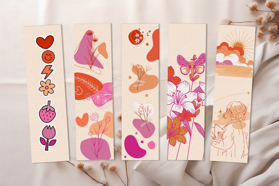 Lesbian Bookmark Set, Printable Book Lover Gift for Bookworm, Discreet ...